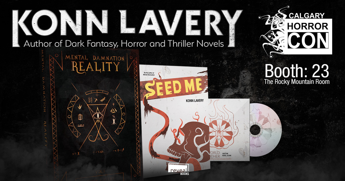 2017 Calgary Horror Con - Konn Lavery Horror & Dark Fantasy Author